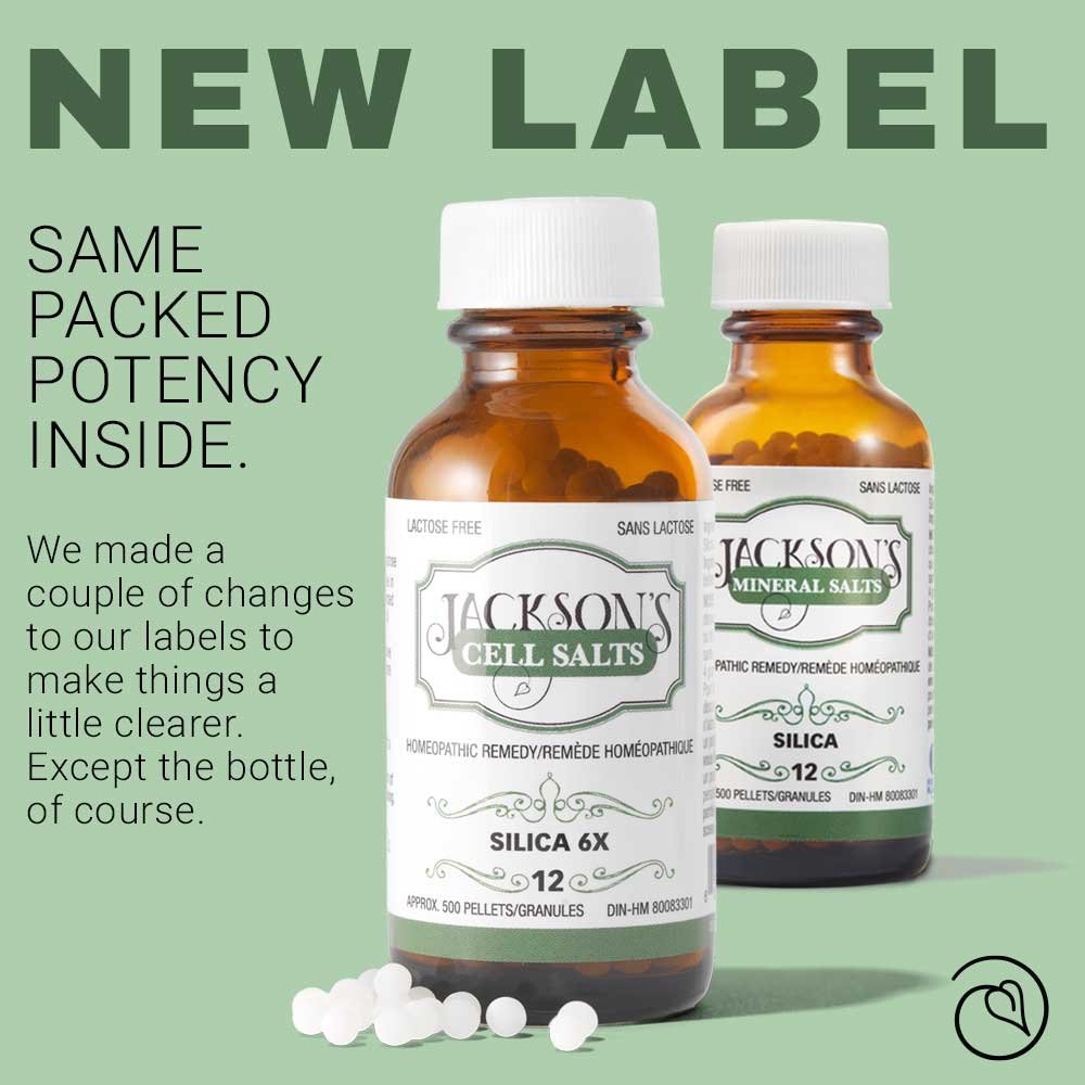 Happy Five Year Birthday! Jackson's Cell (Mineral) Salts has evolved t